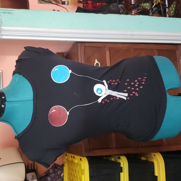 Tops | Goth Emo Sad Eyeball Balloon Man Bloody | Poshmark